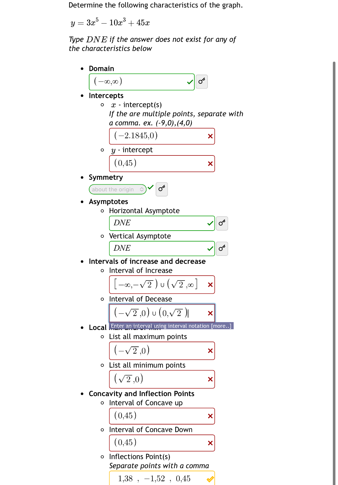 Solved Determine the following characteristics of the | Chegg.com