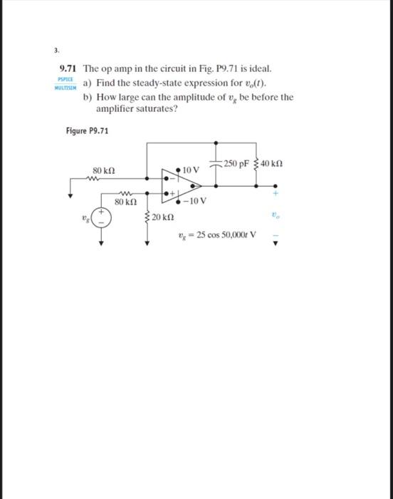 Solved 9.58 Use the node-voltage method to find the phasor | Chegg.com