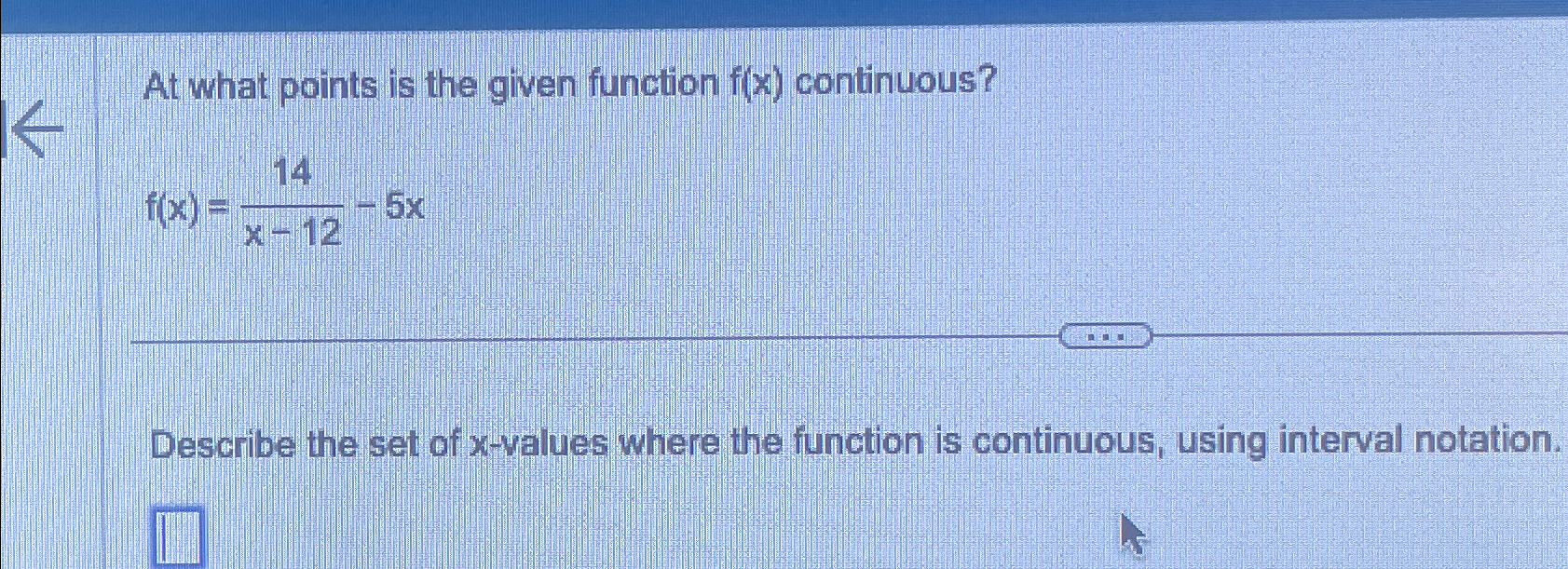 Solved At what points is the given function f(x) | Chegg.com