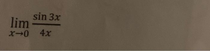 Solved lim 1-x-x2 xoo 2x²_7 X- sin 3x lim X-> 4x 0 171 1 | Chegg.com