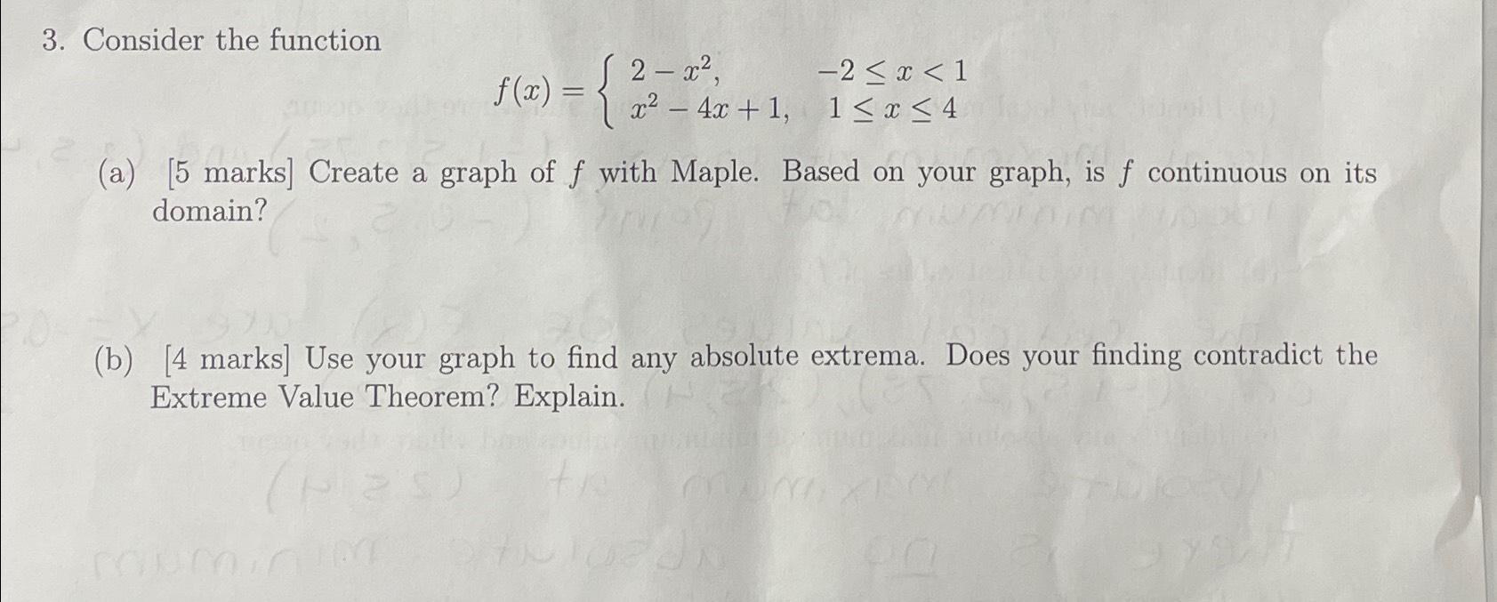 Solved Consider the | Chegg.com
