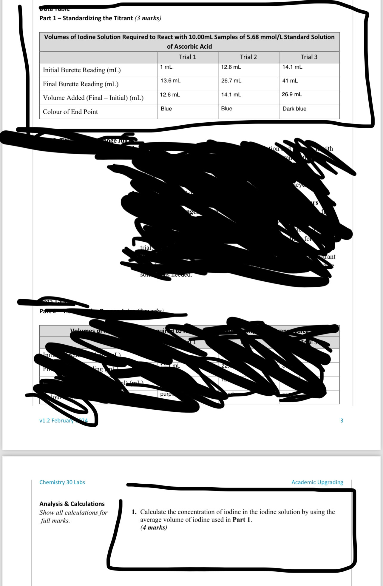 Solved Use the graph to answer question 1!Part 1 - | Chegg.com