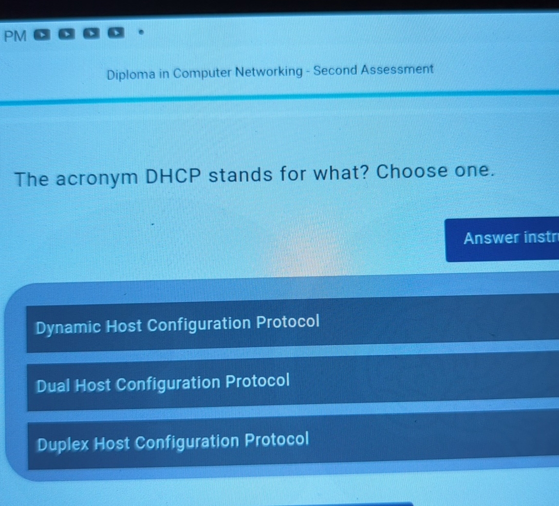 Solved PMDiploma in Computer Networking - ﻿Second | Chegg.com