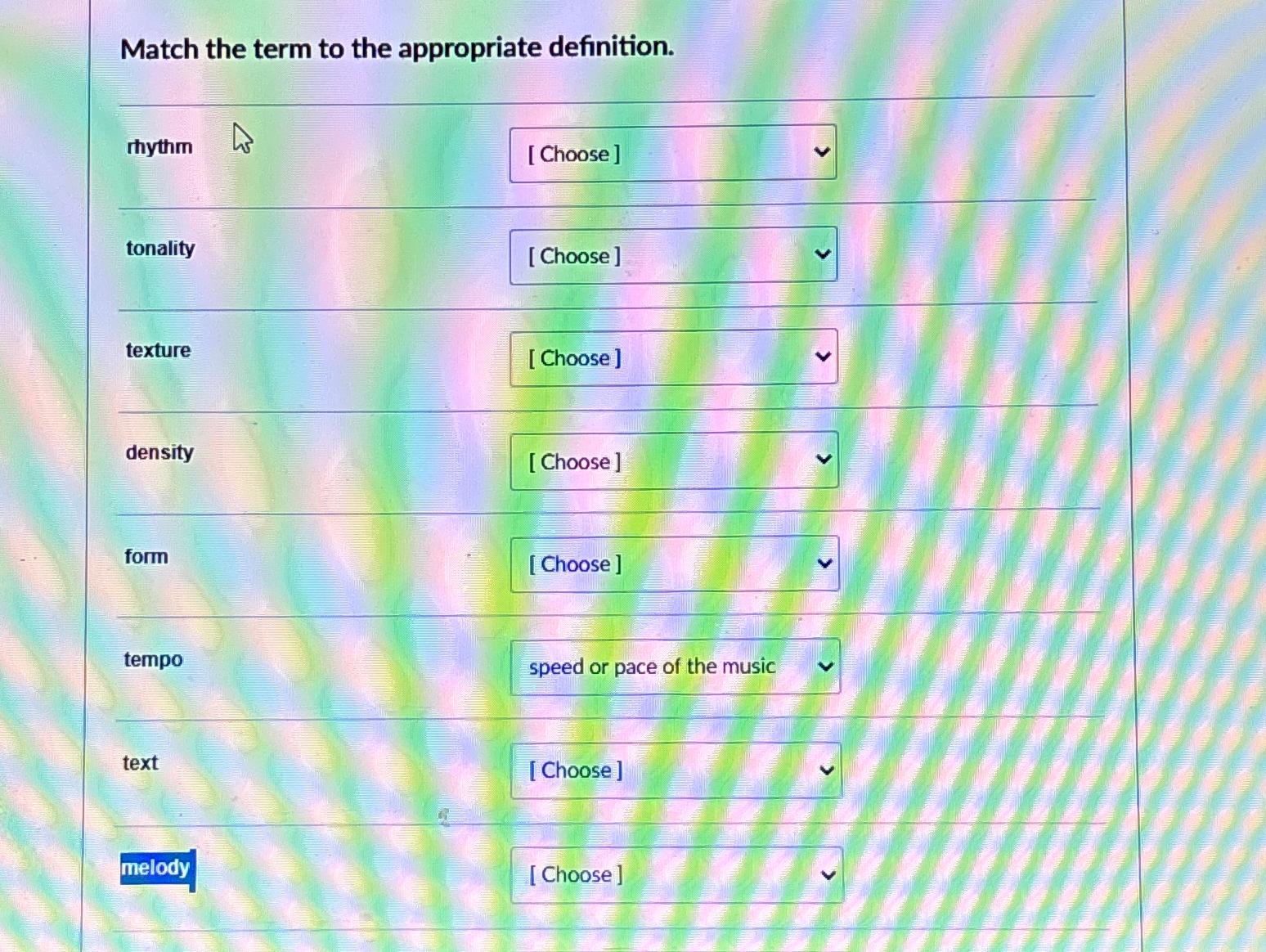 Solved Match the term to the appropriate | Chegg.com