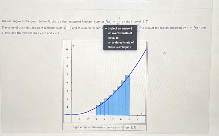 Solved The rectangles in the graph below illustrate a right | Chegg.com