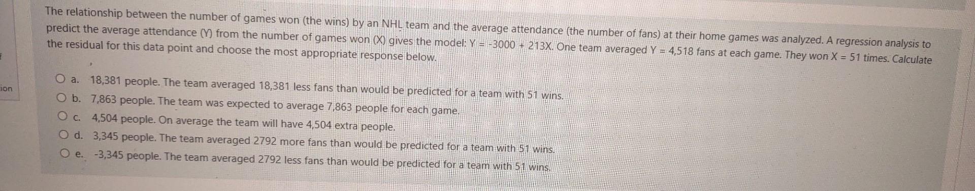 Solved The relationship between the number of games won (the | Chegg.com