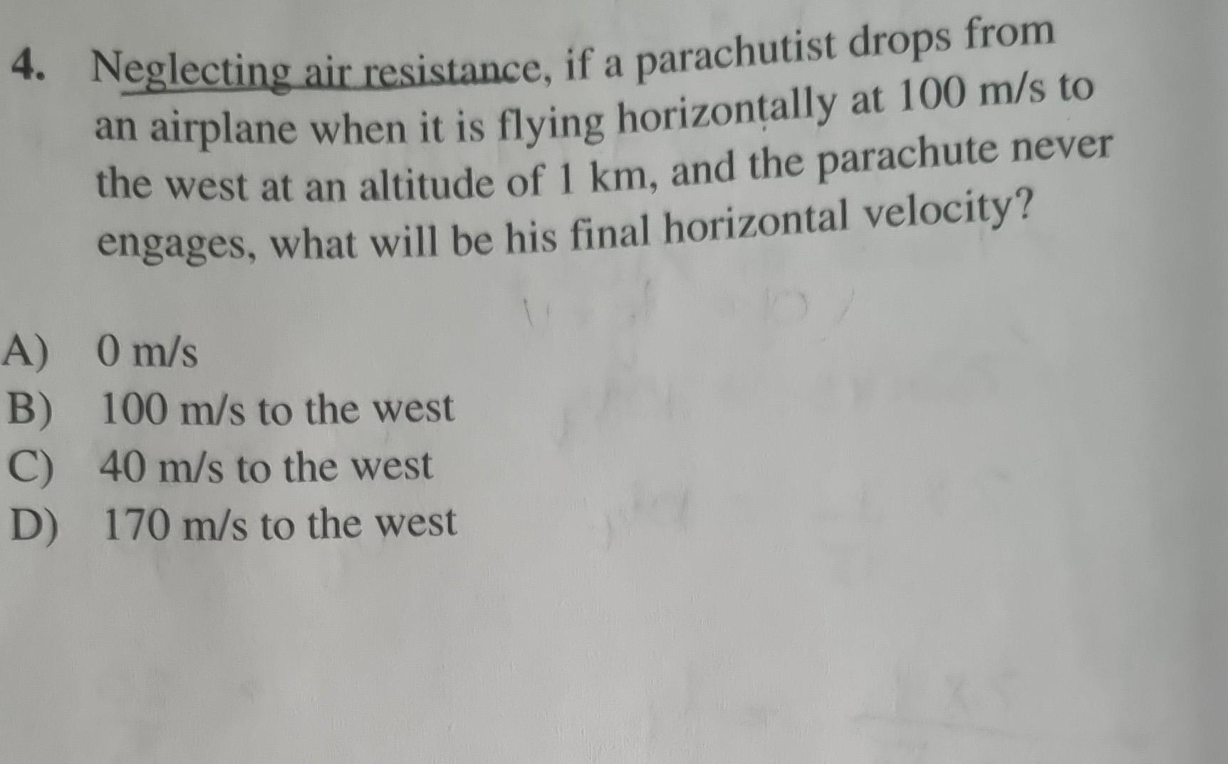 Solved An airplane is susceptible to substantial deflection | Chegg.com