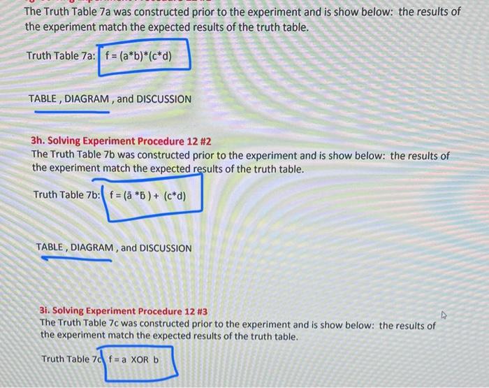 [Solved]: need help with the truth tables and circuit diagra