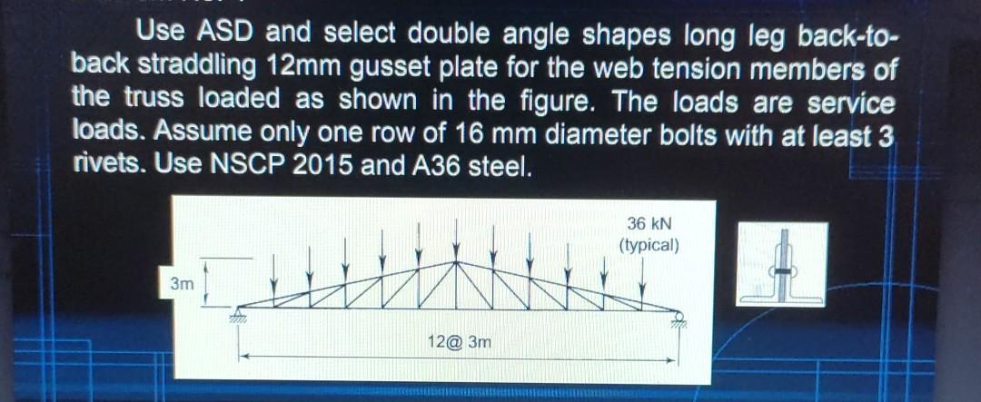 Use ASD and select double angle shapes long leg | Chegg.com