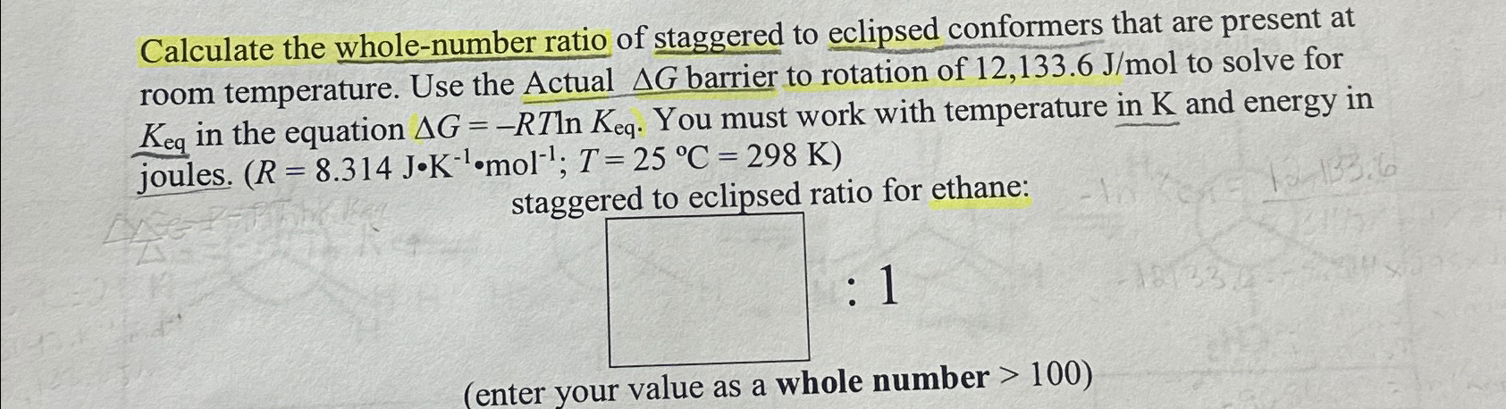 Solved Calculate the whole-number ratio of staggered to | Chegg.com