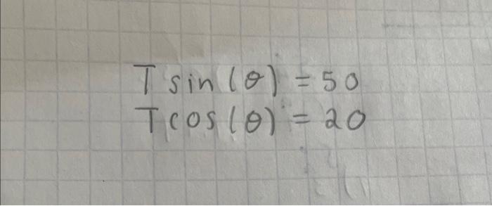 Solved calculate the value of theta given the following 2 | Chegg.com