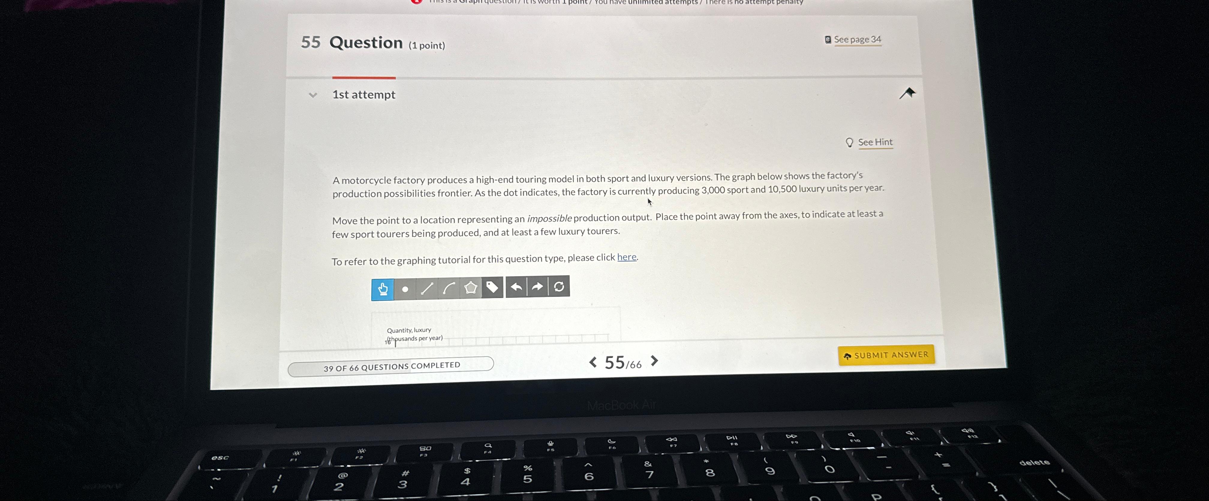 Solved 55 ﻿Question (1 ﻿point)e See page 341st attemptO See | Chegg.com