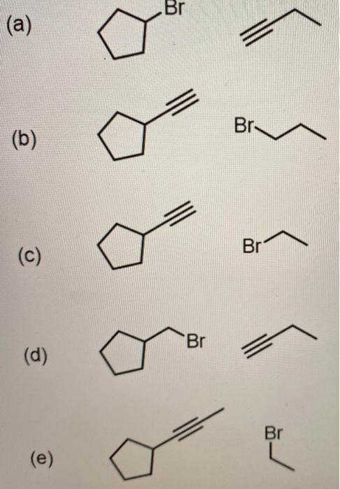 Solved 9.7 What terminal alkyne and alkyl halide would you | Chegg.com