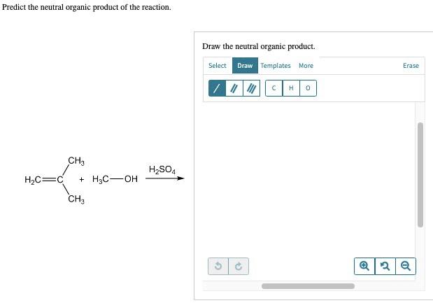 Solved Predict the neutral organic product of the reaction. | Chegg.com