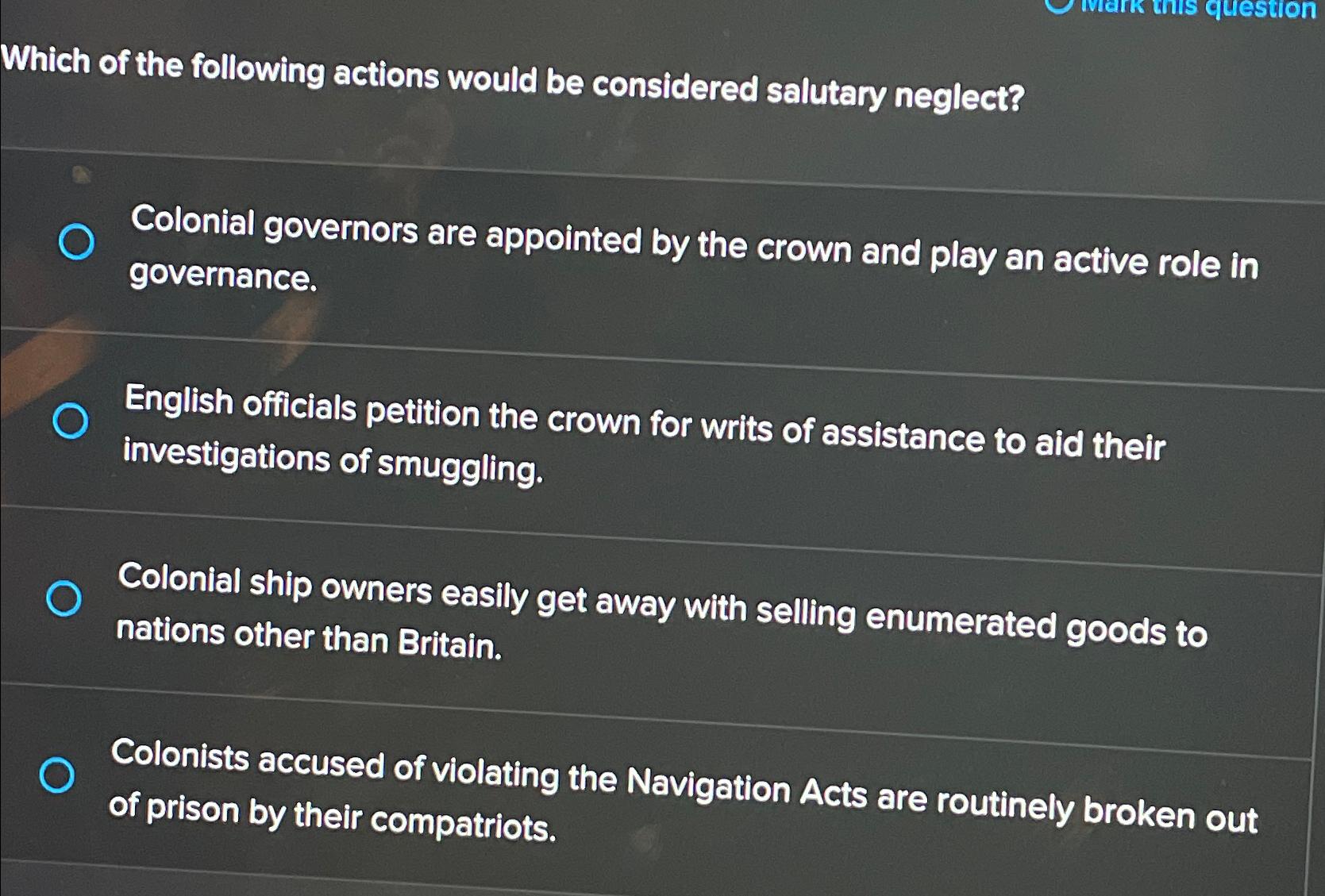 Solved Which of the following actions would be considered | Chegg.com