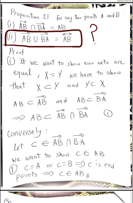 Solved ( Fundamental Geometry ) I want prove question 2, and | Chegg.com