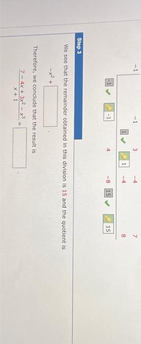 Solved -1 -1 -x² + -1 1 3 4 -4 -4 Therefore, we conclude | Chegg.com
