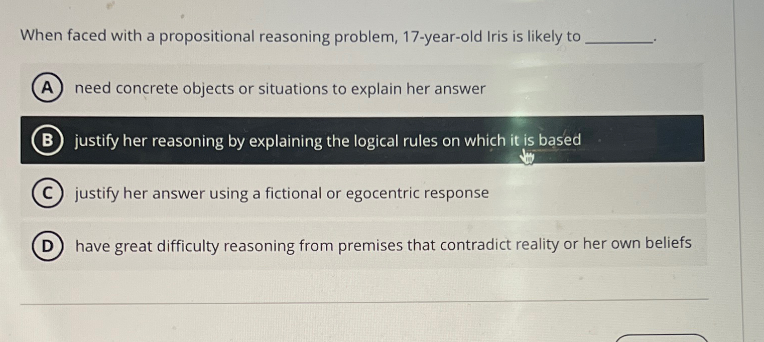 Solved When faced with a propositional reasoning problem, | Chegg.com