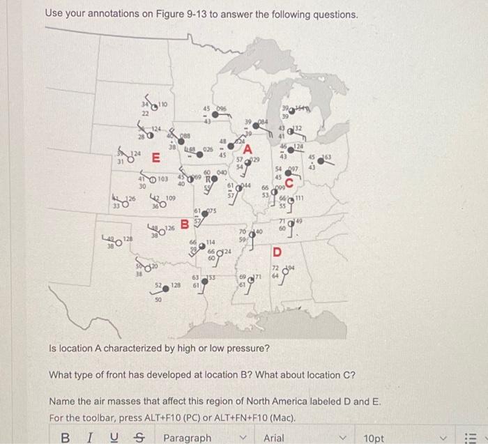 Solved Use your annotations on Figure 9-13 to answer the | Chegg.com