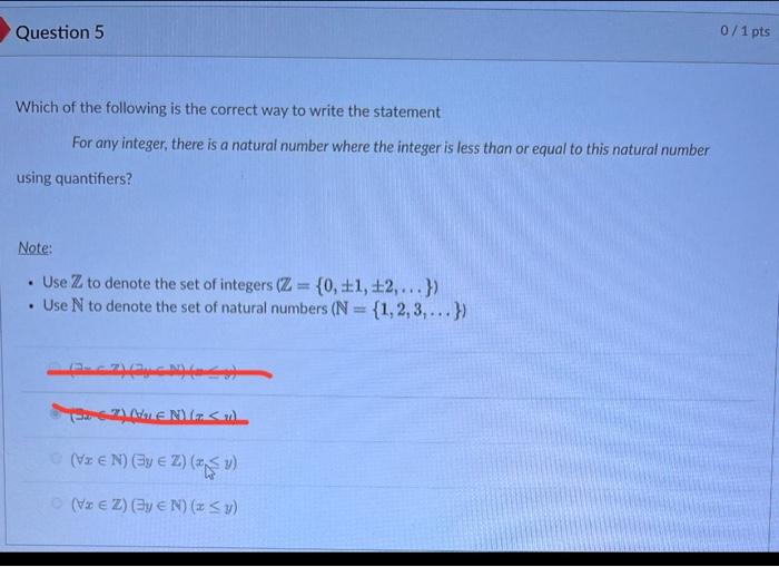 Solved Which of the following quantified statements is (are) | Chegg.com