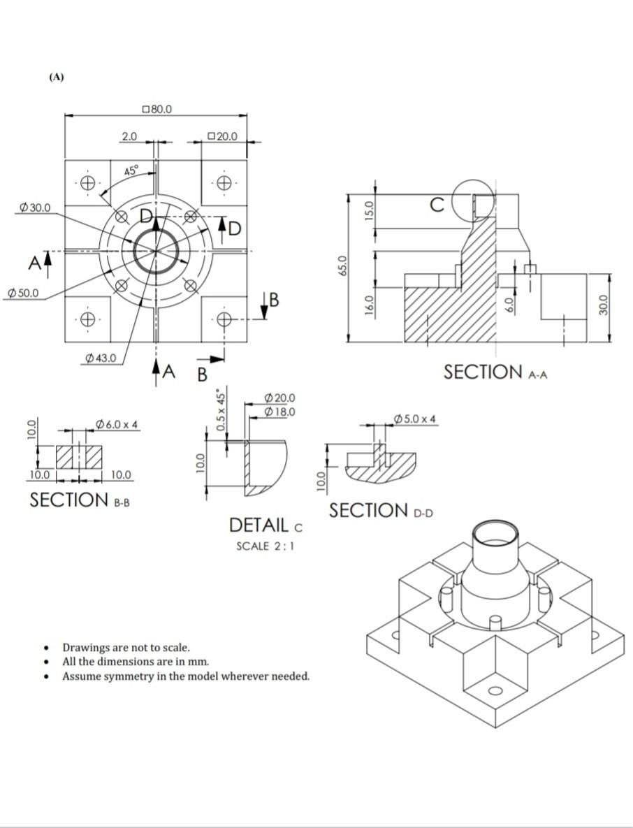 Solved Find and correct 5 DFM errors that was made. There | Chegg.com