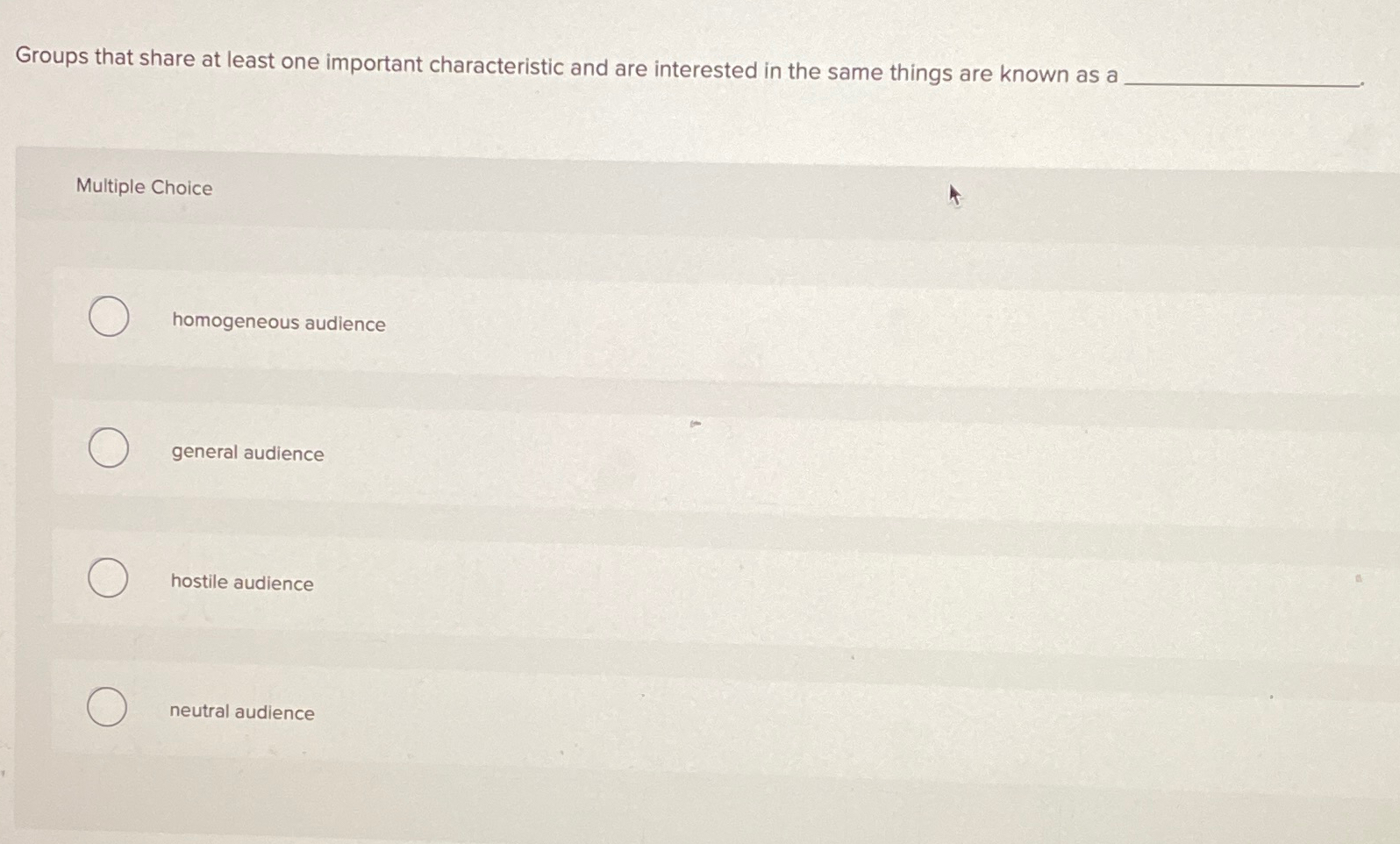 Solved Groups that share at least one important | Chegg.com