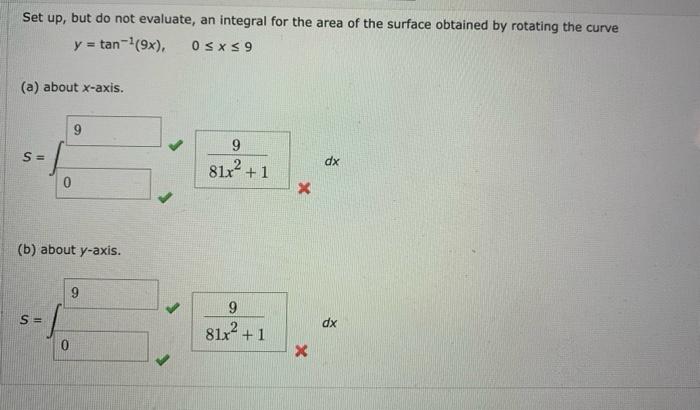 [Solved]: Set up, but do not evaluate, an integral for the
