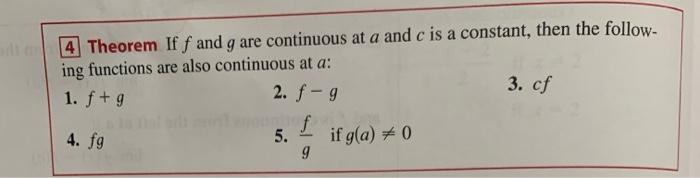 Solved 27 34 Explain Using Theorems 4 5 7 And 9 Why The