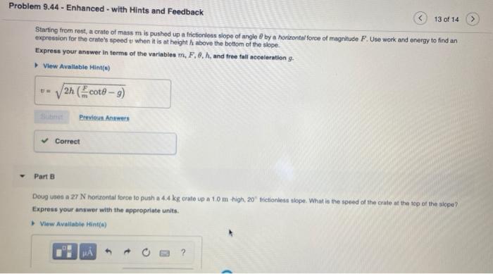 Solved CUP2021-MP8 Problem 9.34 - Enhanced with Hints 11 of | Chegg.com