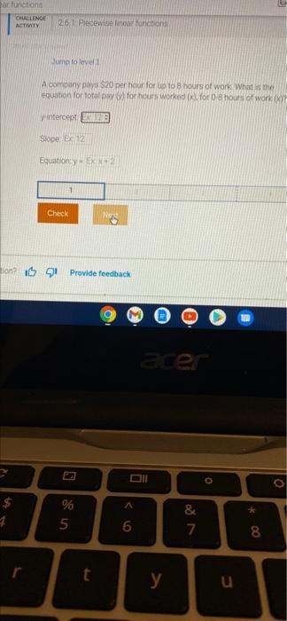 Solved ar functions CHALLENGE ACTIVITY 26 Piecewise | Chegg.com