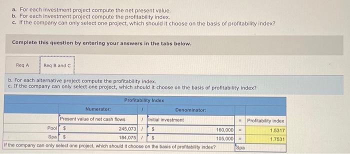 Solved Exercise 26-12 (Static) Net present value, unequal | Chegg.com