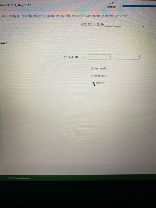 Solved Stion 9 Of 11 Step 1 Of 1 6 11 Correct D The Missing
