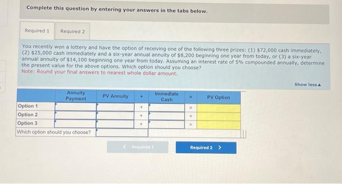 Solved Exercise 5-15 (Algo) Future and present value [LO5-3, | Chegg.com