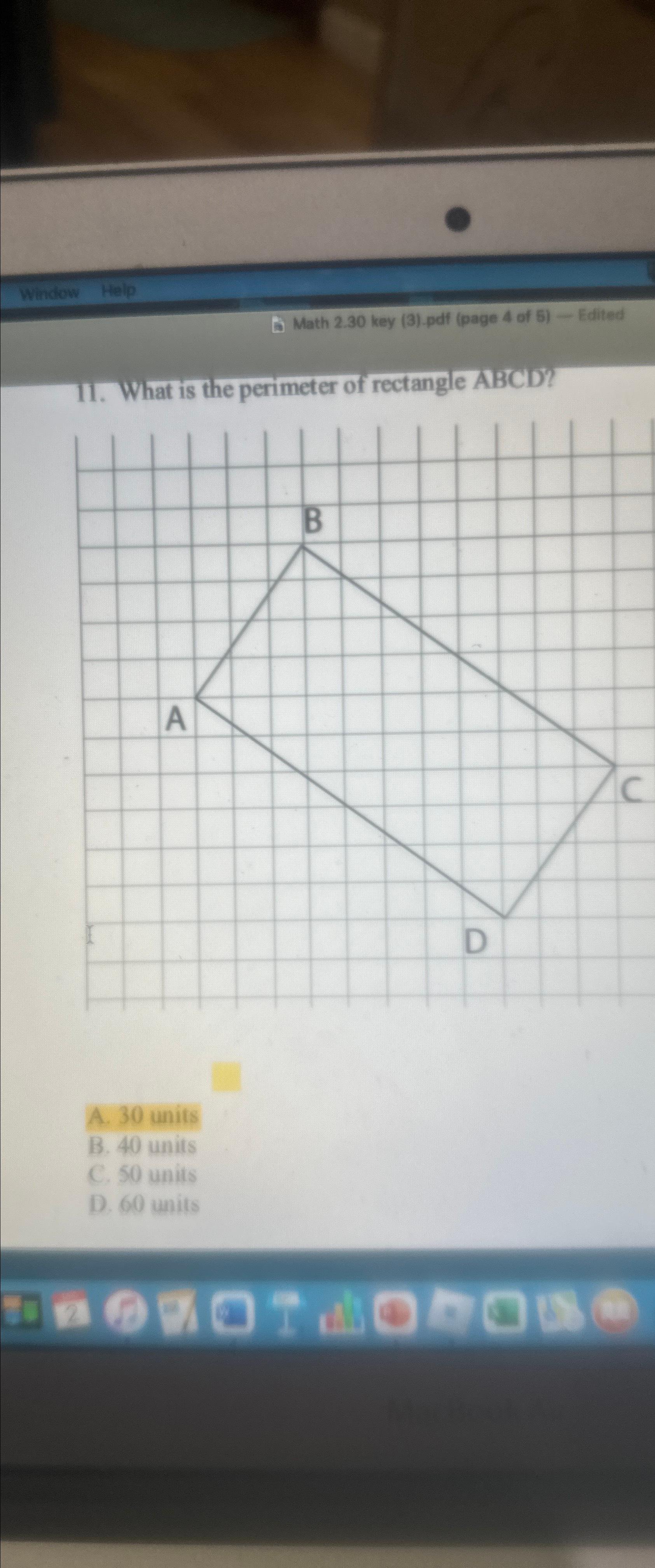 Solved D. ﻿Math 2.30 ﻿key (3).pdf (page 4 ﻿of 5 ) - ﻿Fdited | Chegg.com