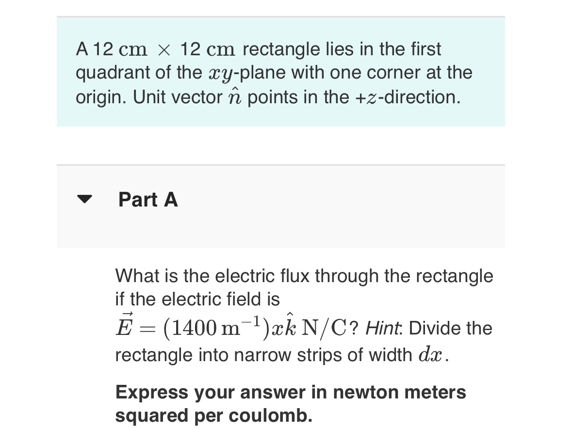Solved A 12cm×12cm ﻿rectangle lies in the first quadrant of | Chegg.com