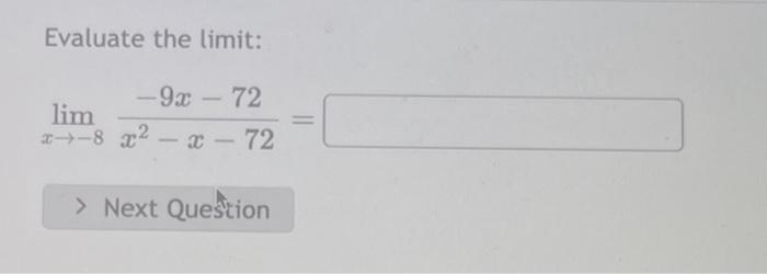 Solved Evaluate the limit: | Chegg.com