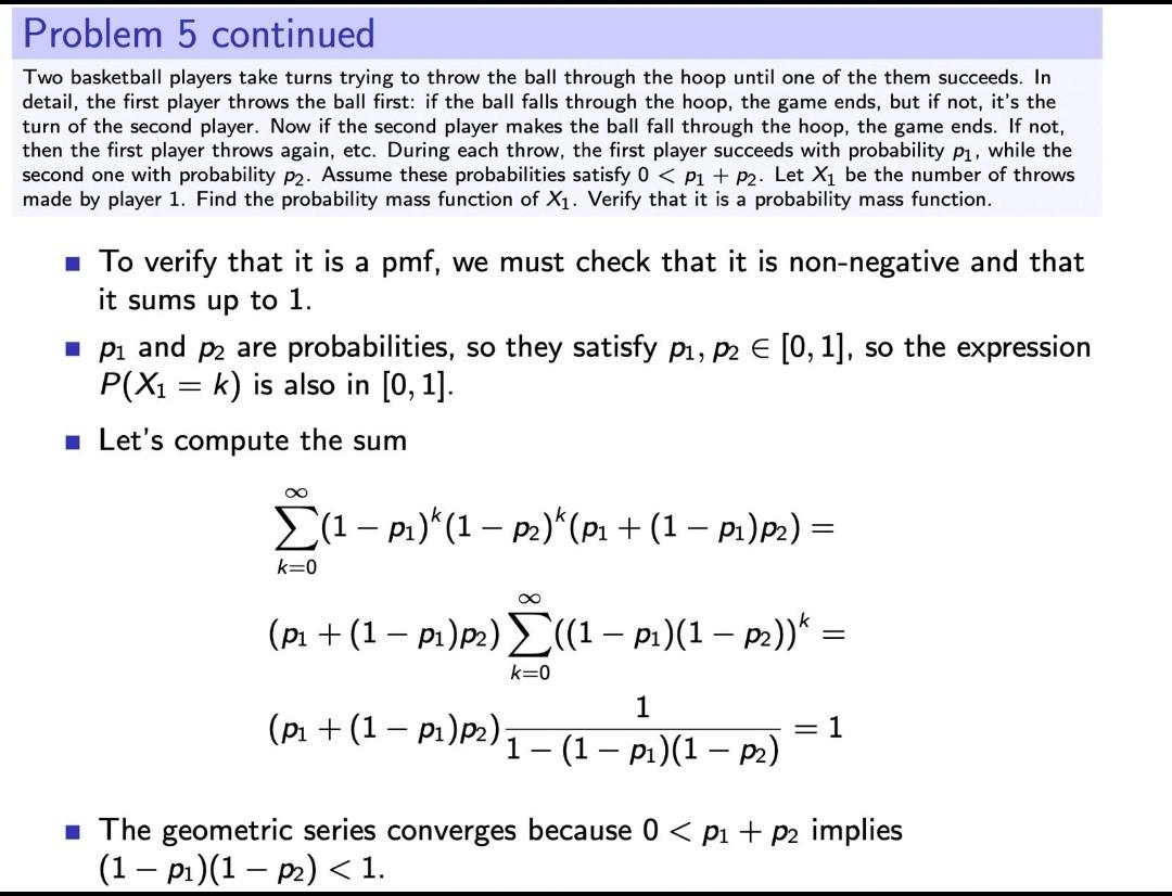 Solved Problem 1 (continuation of previous Problem 5): Two | Chegg.com