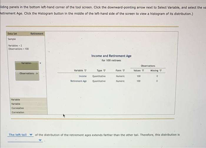 Solved 12. Central tendency and distribution shape The | Chegg.com