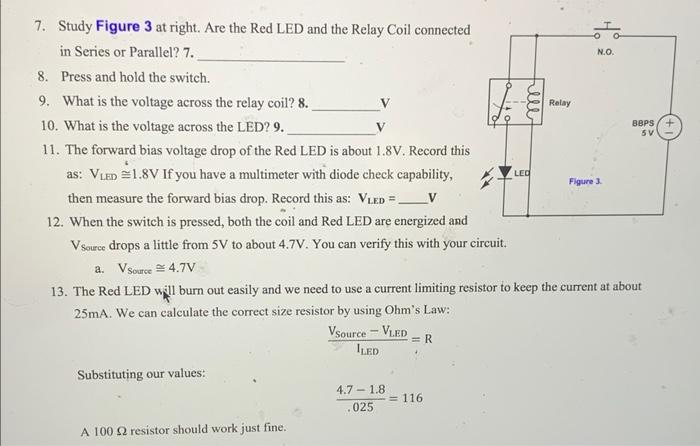 Solved An LED connected in reverse bias (backwards) The same | Chegg.com