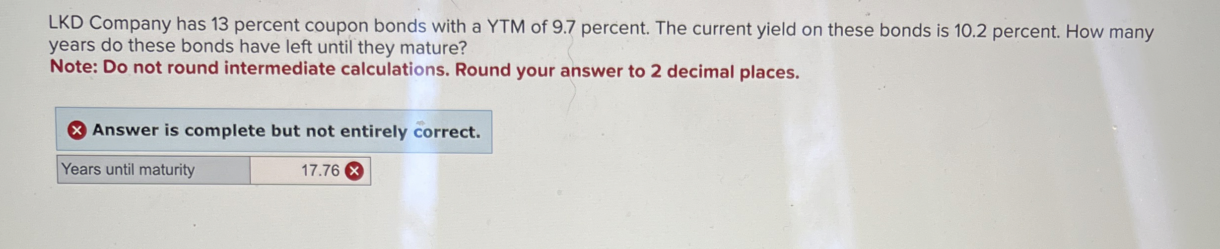 Solved LKD Company has 13 ﻿percent coupon bonds with a YTM | Chegg.com