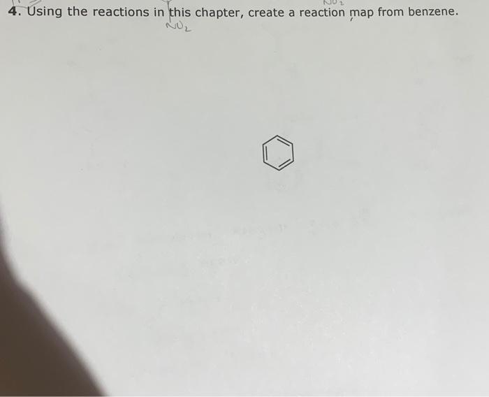 4. Using the reactions in this chapter, create a | Chegg.com