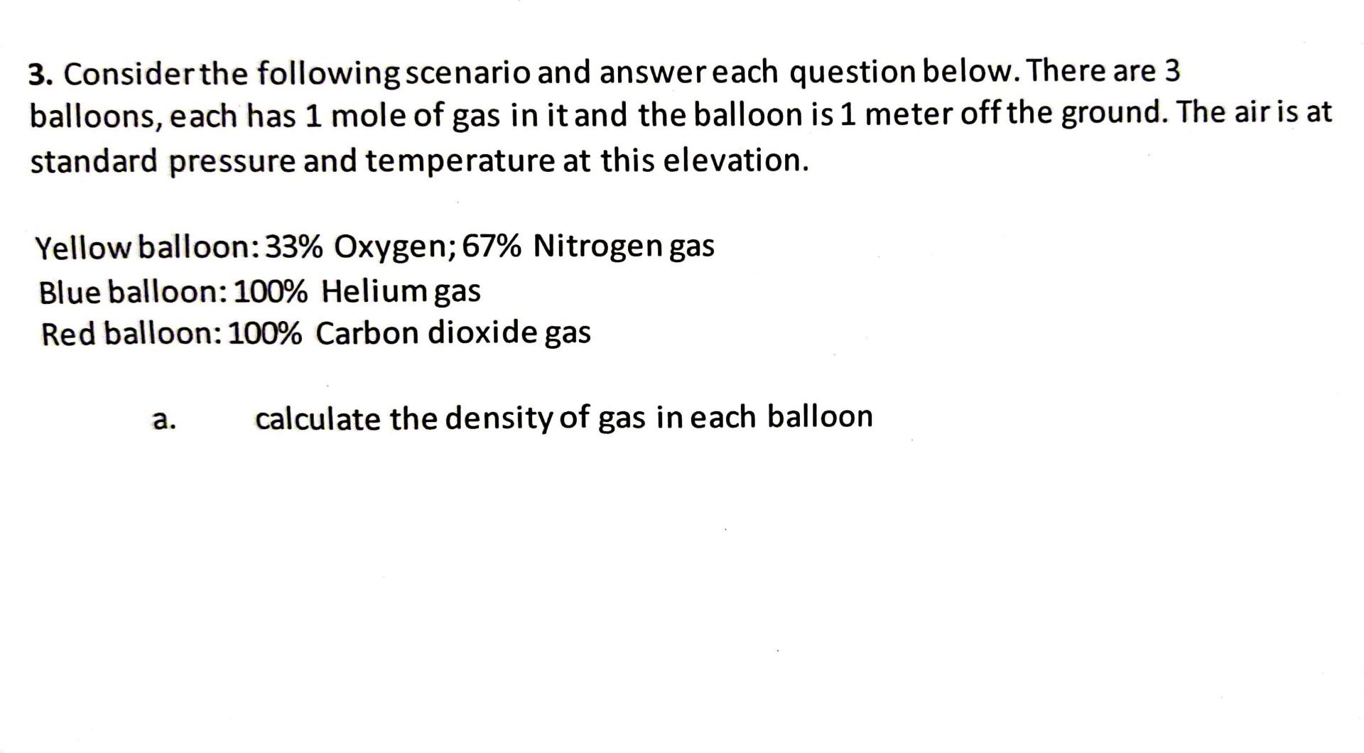 Solved 3. Consider the following scenario and answer each | Chegg.com