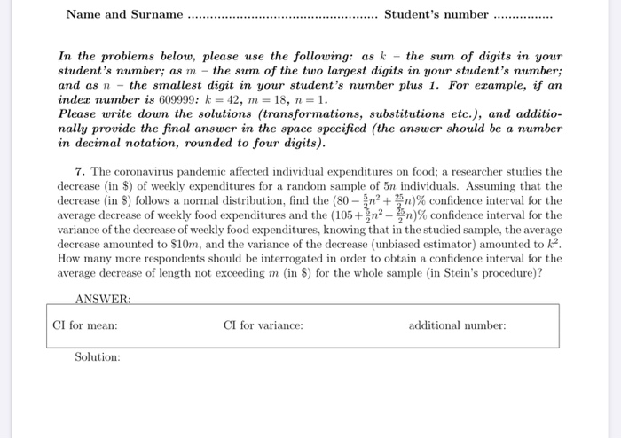 Name and Surname ............. ................. | Chegg.com