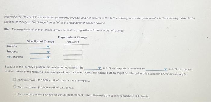 Solved 2. Net capital outflow and net exports An open | Chegg.com