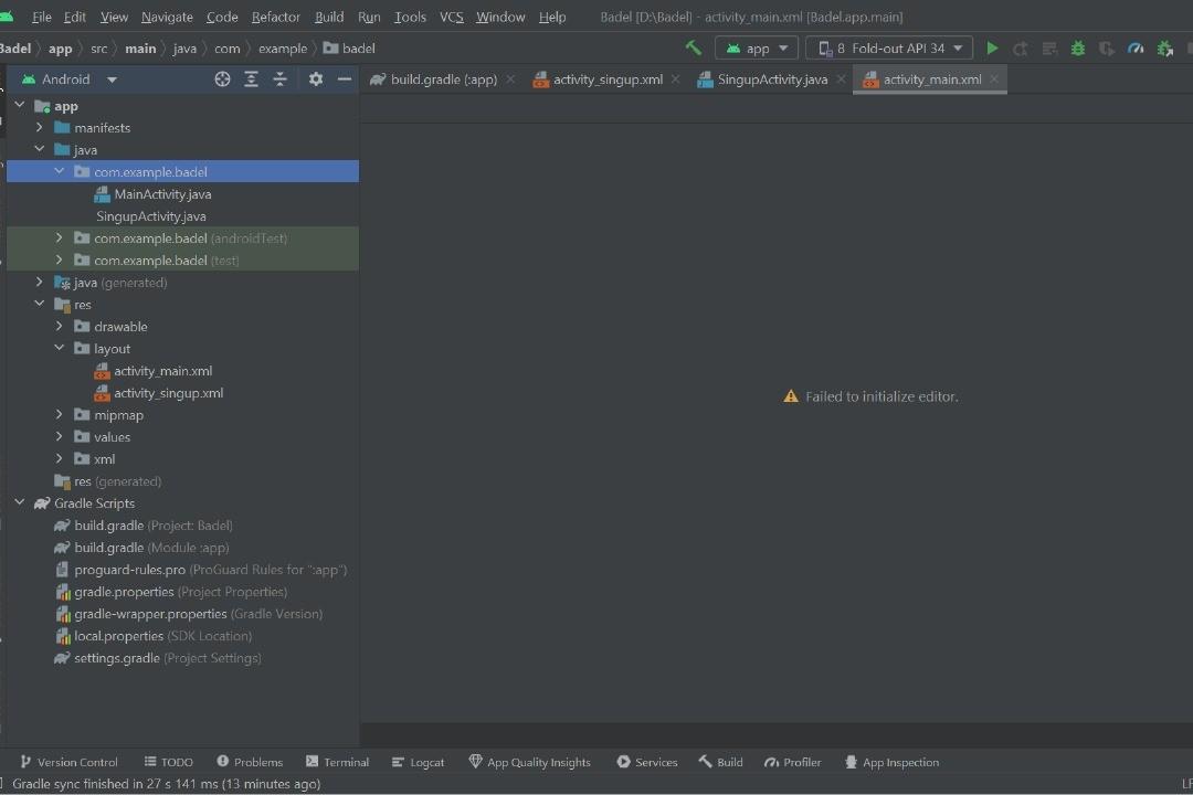 Solved please help, using Android Studio How to solve this | Chegg.com