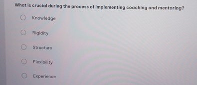 Solved What is crucial during the process of implementing | Chegg.com
