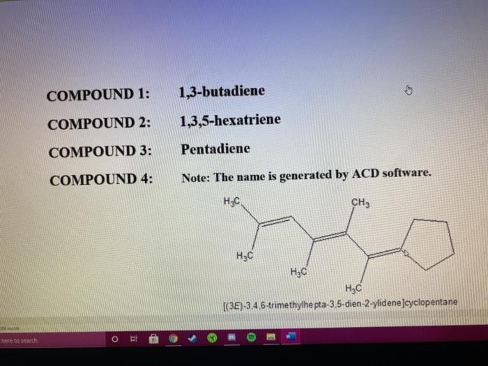 Solved Calculate the lambda max using Woodward-Fieser | Chegg.com