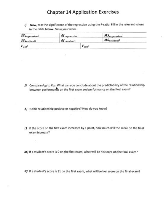 Solved Chapter 14 Application Exercises Exercise 1: A | Chegg.com