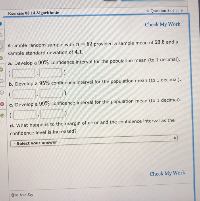 Solved Exercise 08.14 Algorithmic Question 5 of 11 Check My | Chegg.com Solved Exercise 08.14 Algorithmic Question 5 of 11 Check My | Chegg.com