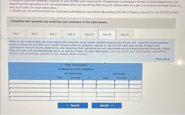 Solved (Algo) CVP Applications; Contribution Margin Ratio; | Chegg.com